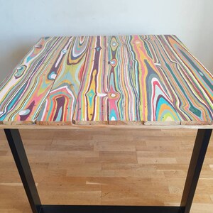 Multi Coloured Dining Table - Etsy