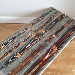 Reclaimed Retro Pallet Coffee Table 'evil Eye' in Urban Farmhouse Style ...