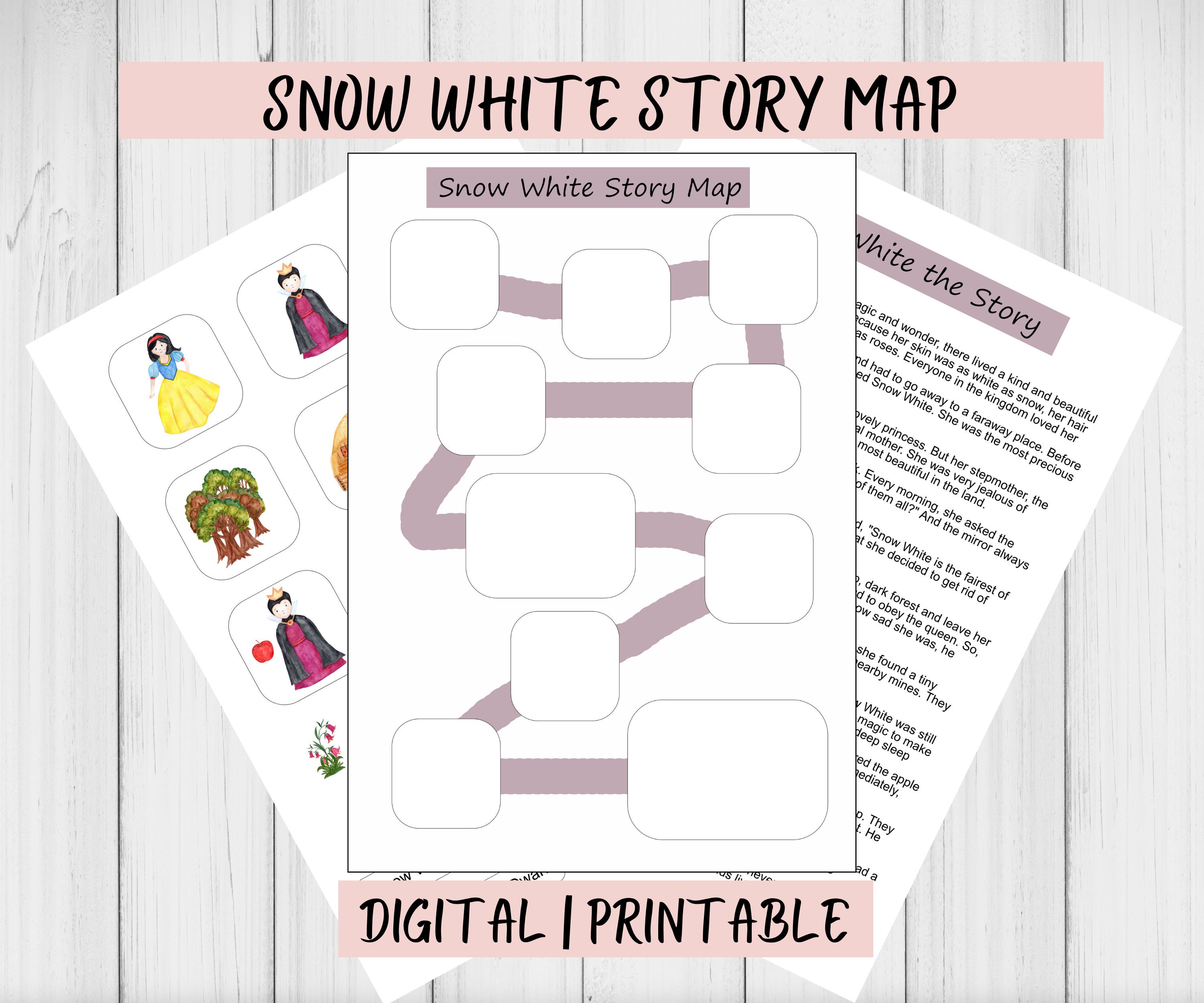 Story Map, Bundle, Snow White, Classroom, Teachers, Educational ...