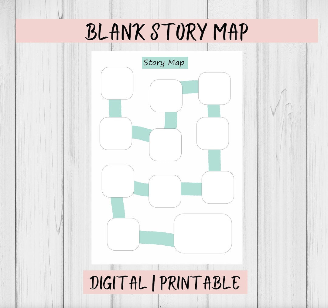 Story Map, for the Classroom, Blank, Teachers, Educational Activity ...