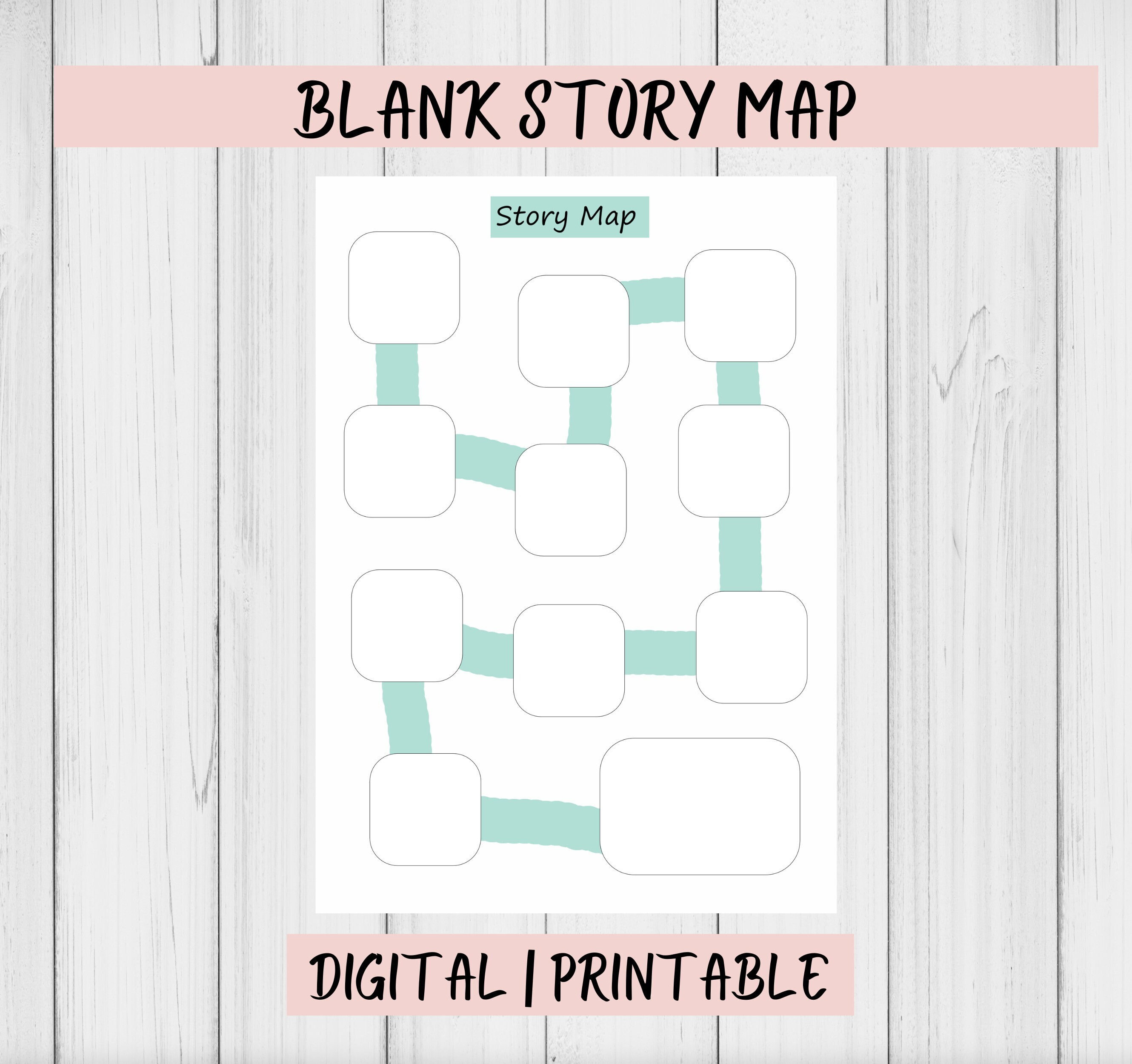 Story Map, for the Classroom, Blank, Teachers, Educational Activity ...