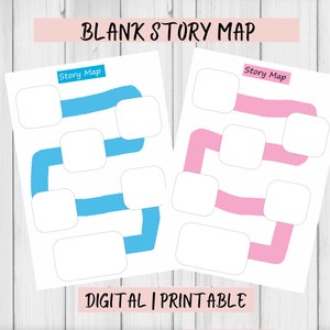 Story Map, for the Classroom, Blank, Teachers Printable, Educational ...