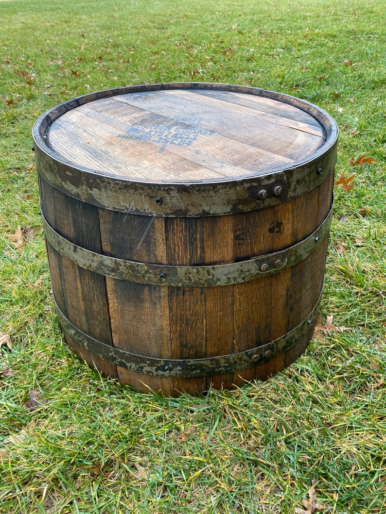 Repurposed Kentucky Bourbon Barrel Coffee Table FREE SHIPPING - Etsy