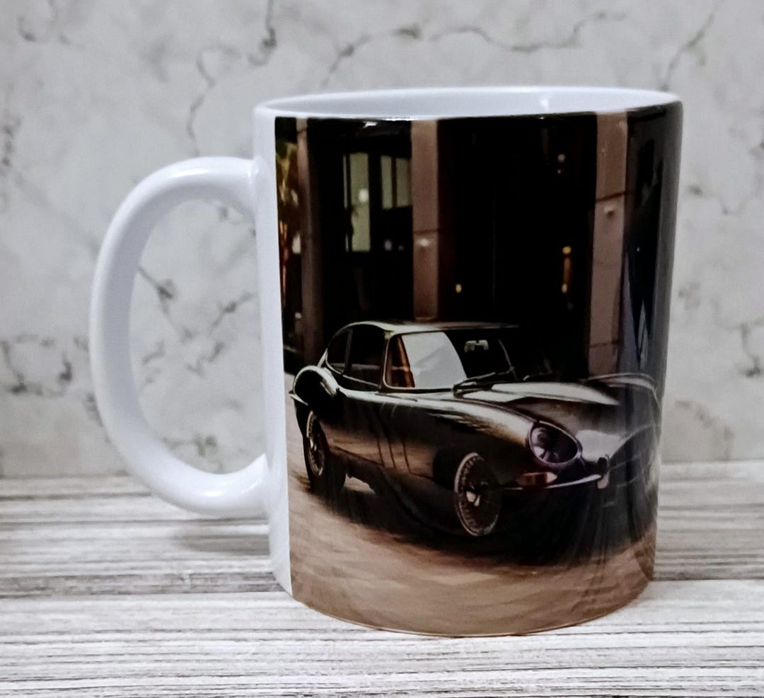 E Type Jaguar in Silver. This Makes a Great Gift for the Car Enthusiast ...