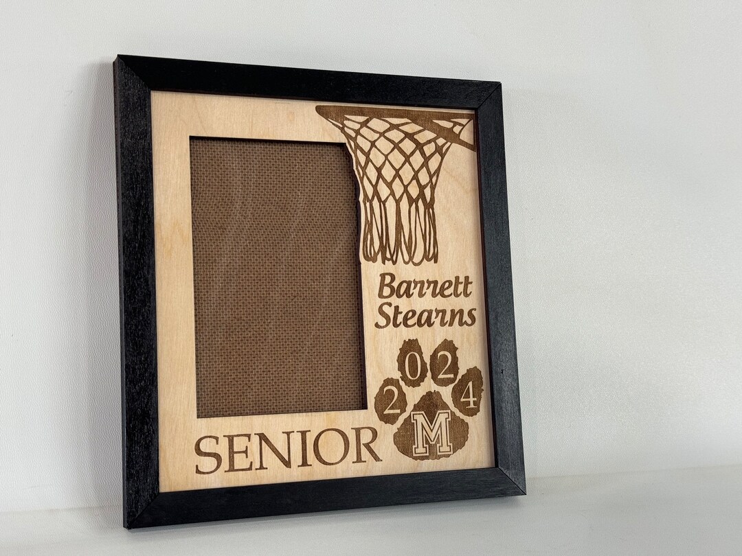 Custom Senior Athlete Sign, Wall Hanging Picture Frame, Senior Gift ...
