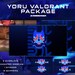 YORU Valorant Twitch Package Animated Twitch Streamer Graphics Overlay ...