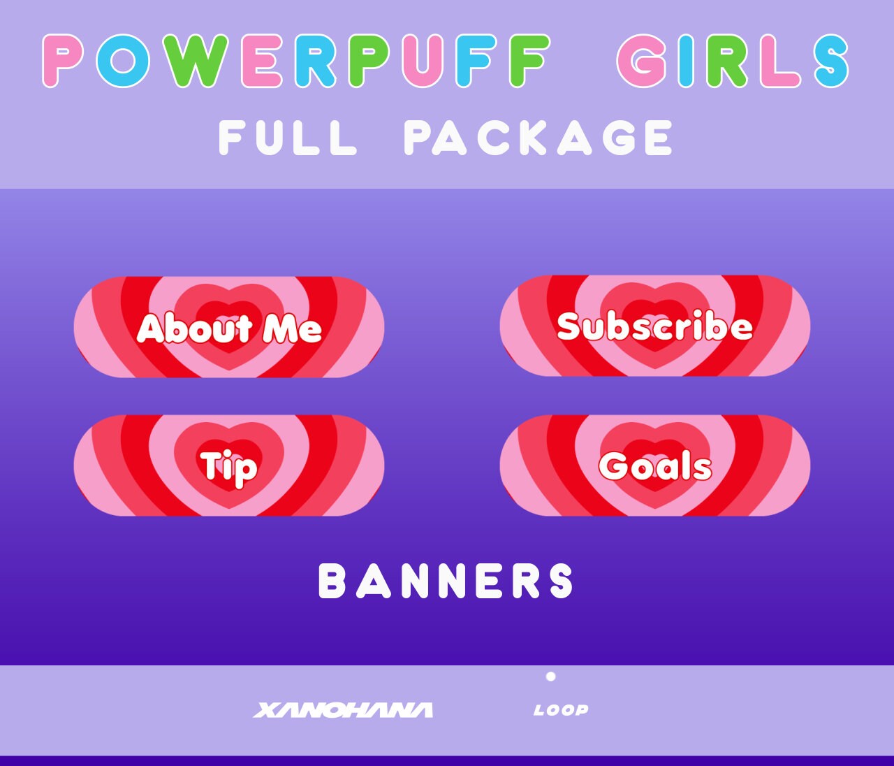 Powerpuff Girls Twitch Overlay Package | Scene, Stinger, Banner - Etsy ...