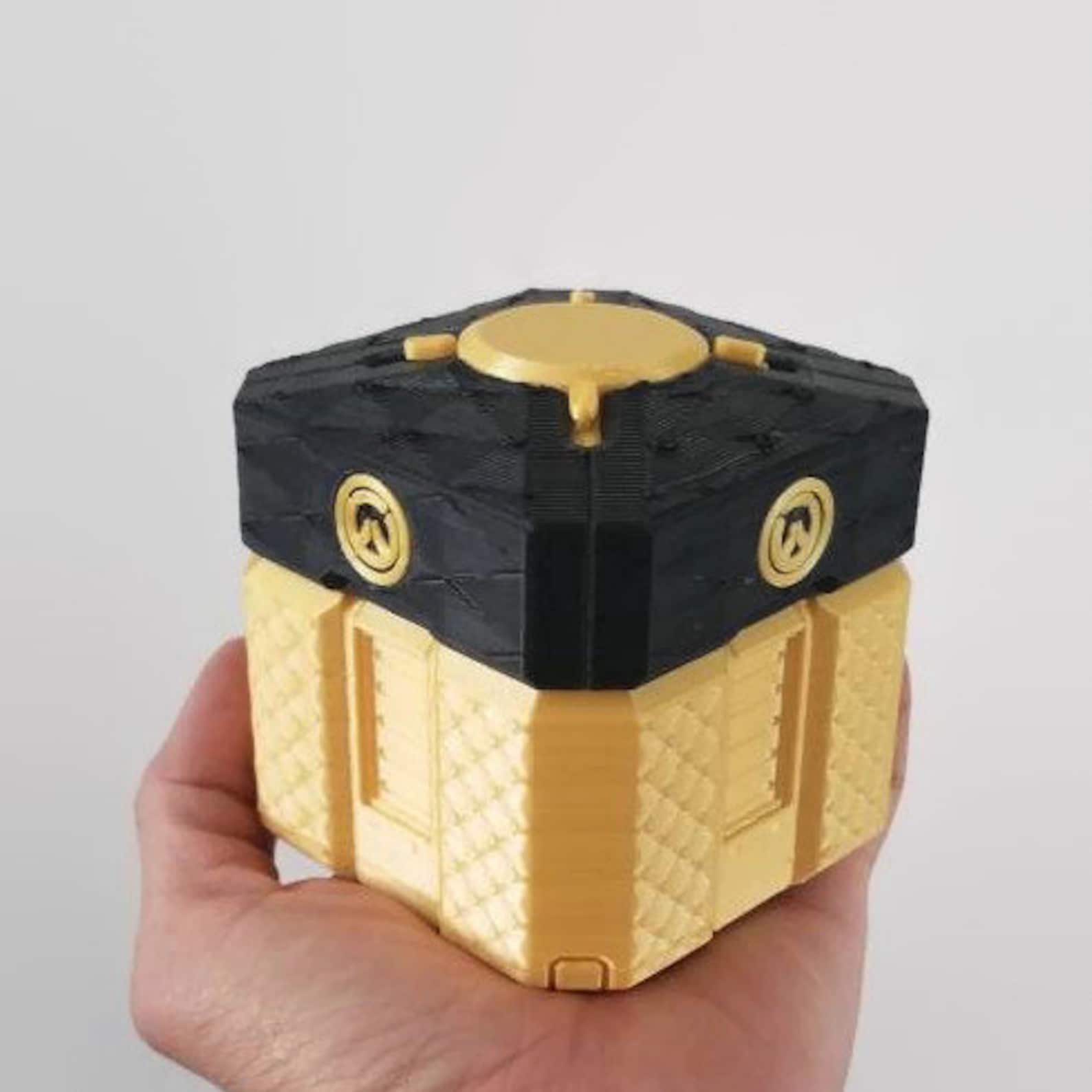 Overwatch Loot Crate Overwatch Loot Chest Loot Box Overwatch Toy Box ...