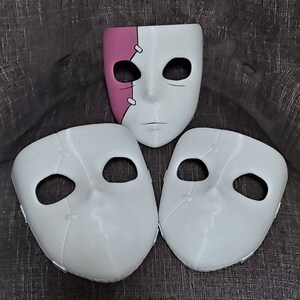 Sally Face Prosthetic Mask Cosplay Costume Prosthesis Air Brushed Hand ...