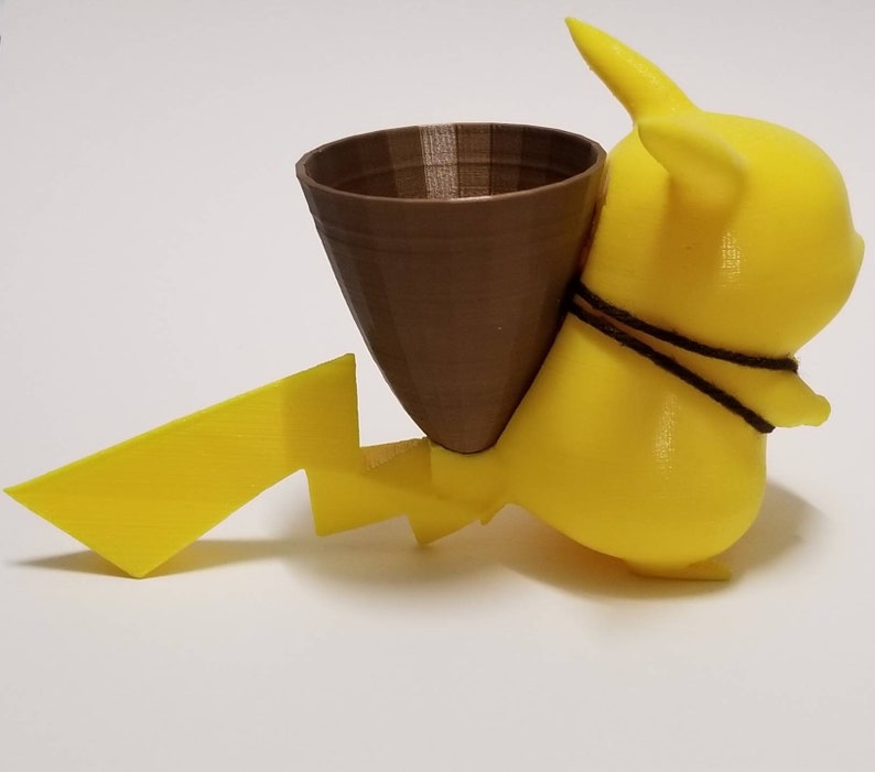 Pikachu Pokemon Valentines Hanging Planter Eevee Vase Pokemon - Etsy