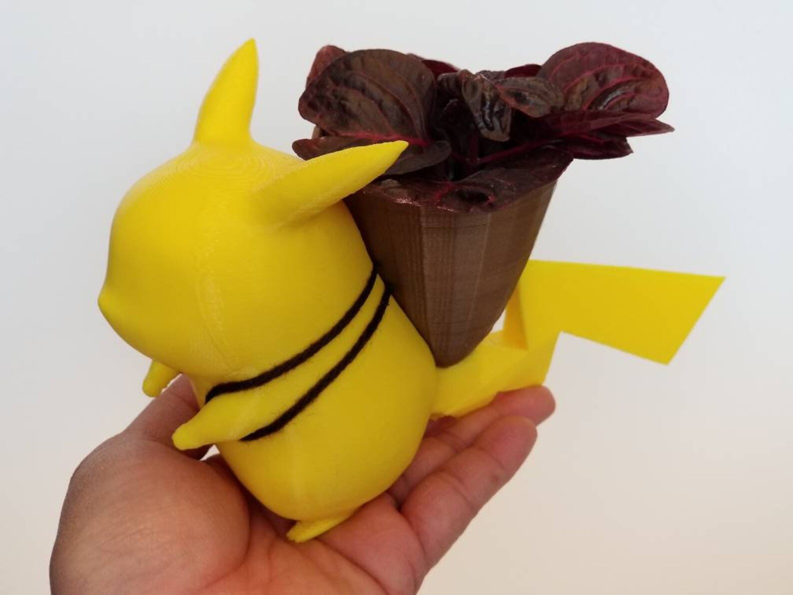Pikachu Pokemon Valentines Hanging Planter Eevee Vase Pokemon - Etsy
