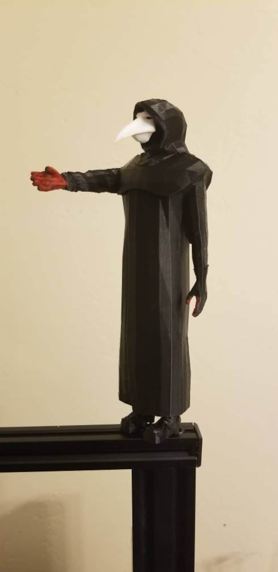SCP 049 Figurine SCP Foundation Gamer Gift Video Game - Etsy