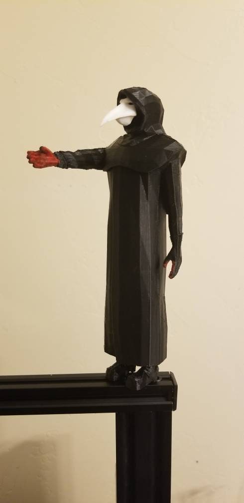 SCP 049 Figurine SCP Foundation Gamer Gift Video Game | Etsy UK