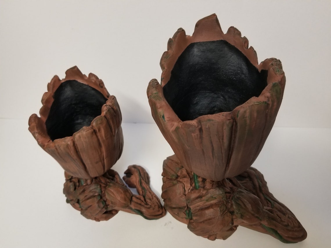 Baby Groot Planter 3D Printed Planter Guardians of the | Etsy