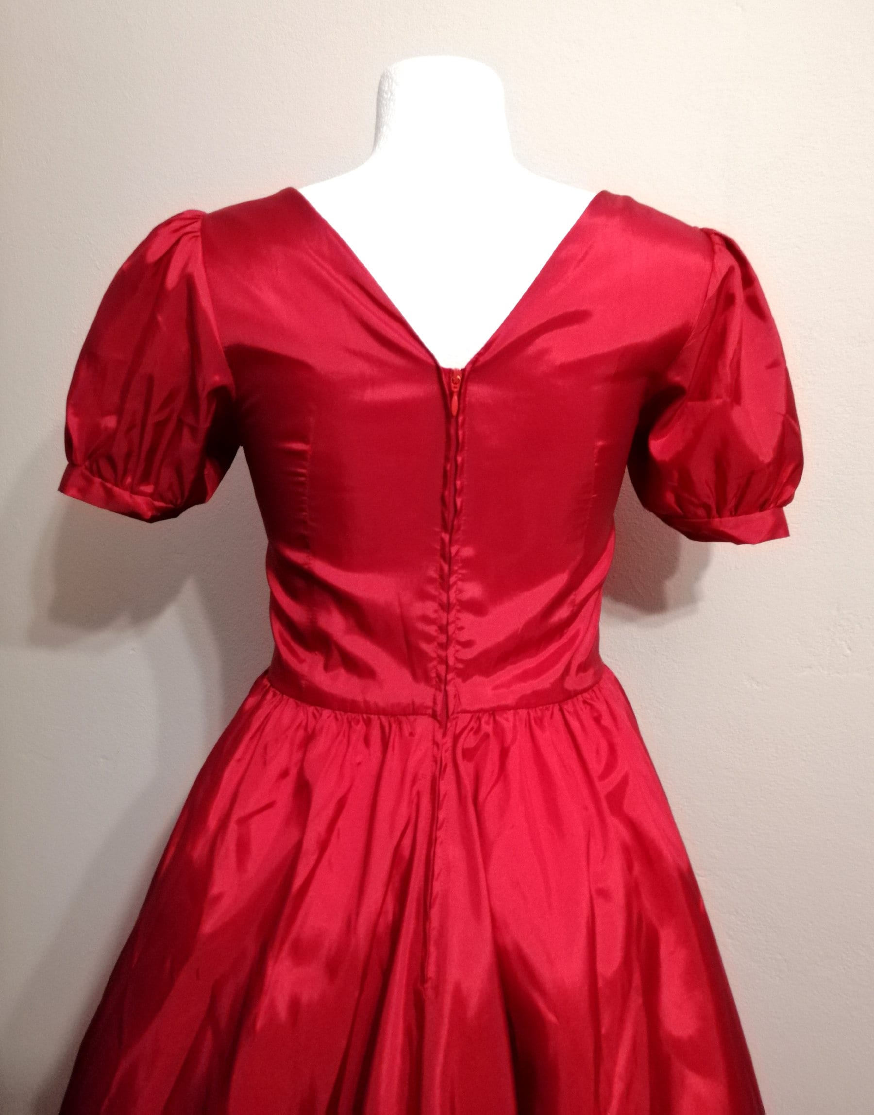 Vintage 90s Bloody Red Gothic Dress Prom Gown Elegant Like - Etsy