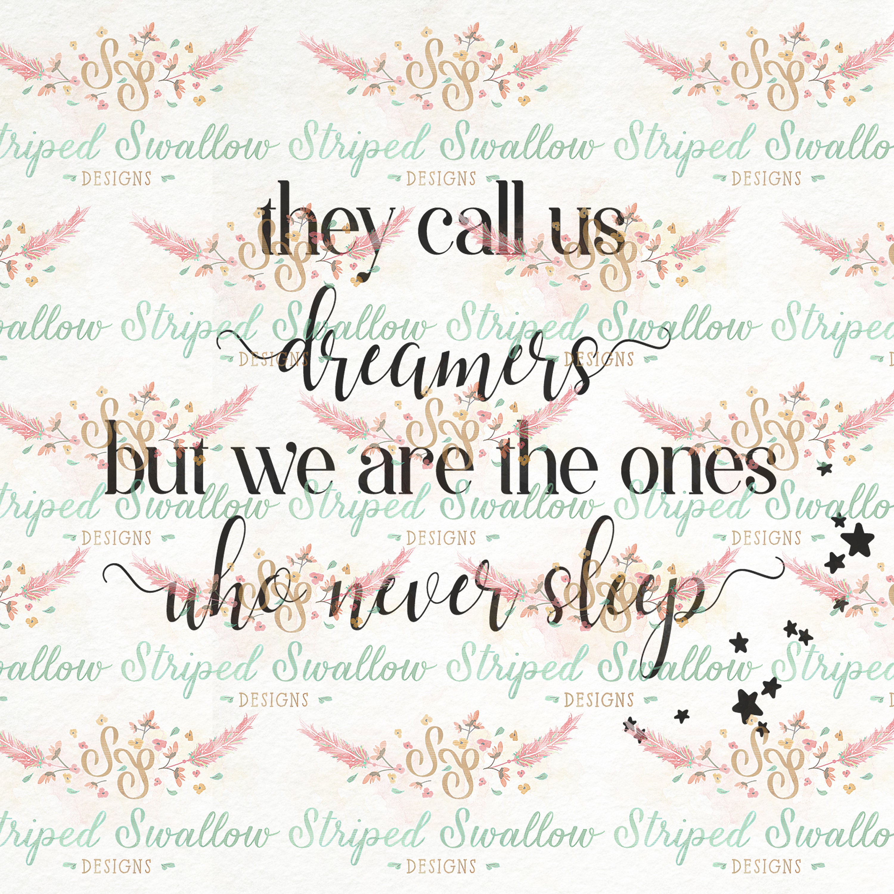 Dreamers Digital SVG Cut File - Etsy