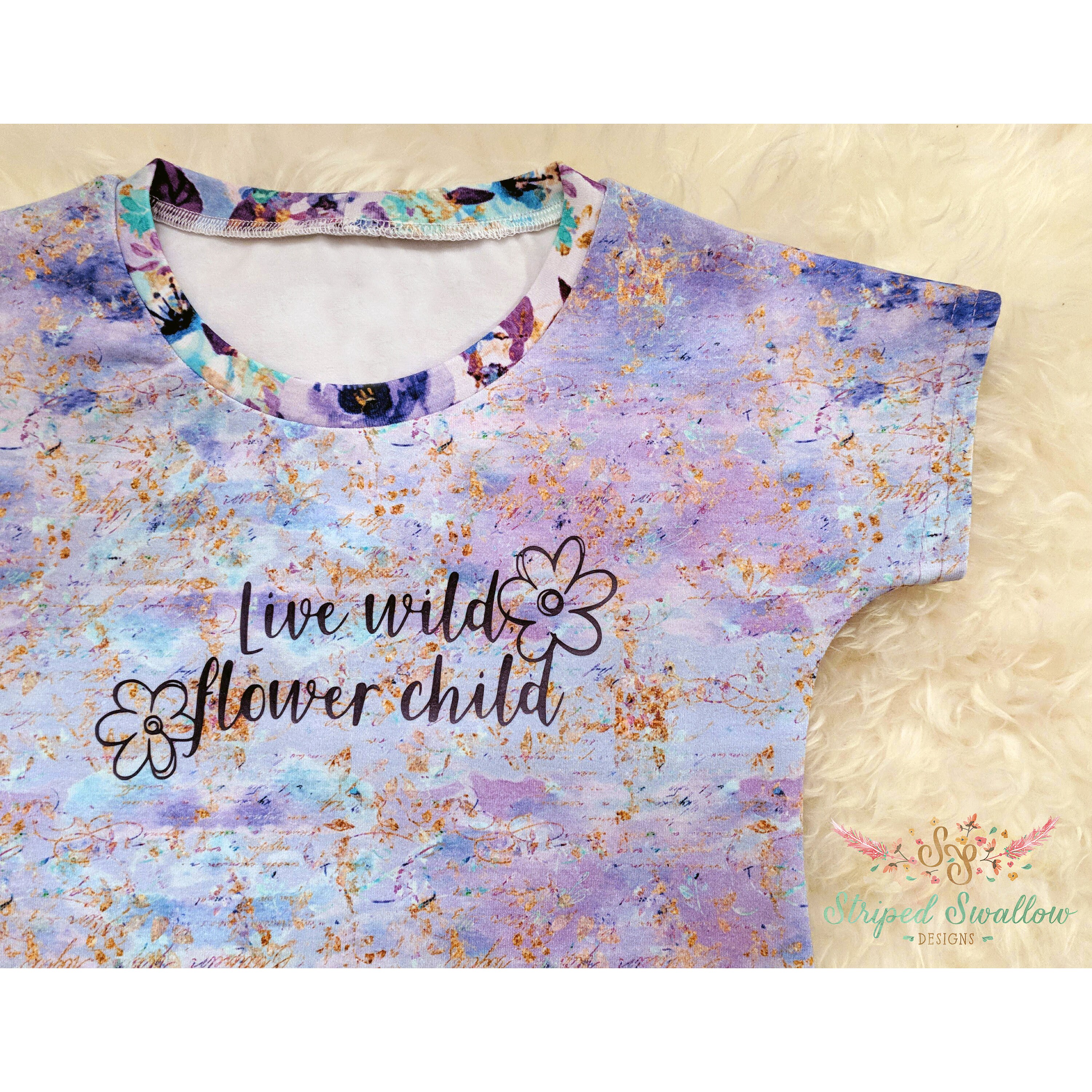 Love Wild Flower Child SVG Digital Cut File - Etsy