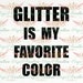 Glitter Digital SVG Cut File - Etsy