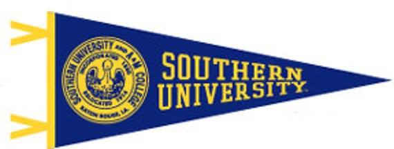 Southern University Wool Felt Pennant | Etsy