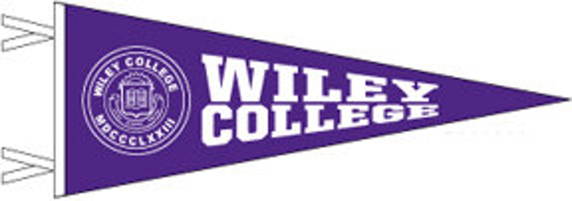 Wiley College Wool Felt Pennant - Etsy