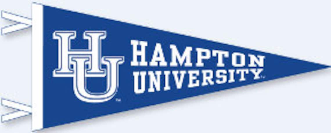 Hampton University Wool Felt Pennant - Etsy