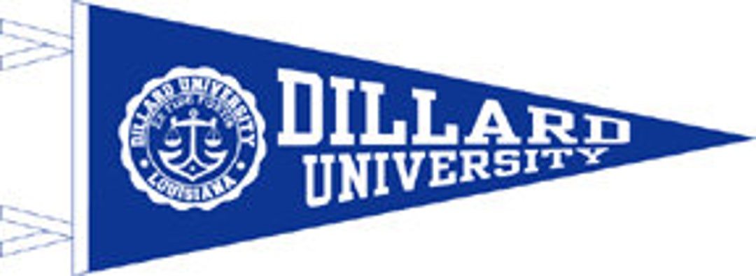 Dillard University Wool Felt Pennant - Etsy