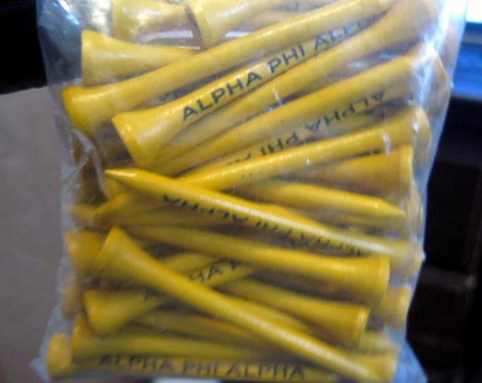 Alpha Phi Alpha Fraternity Golf Tees - Pack of 50 - Etsy