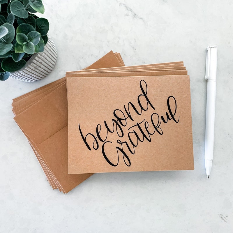 Grateful Card - Etsy