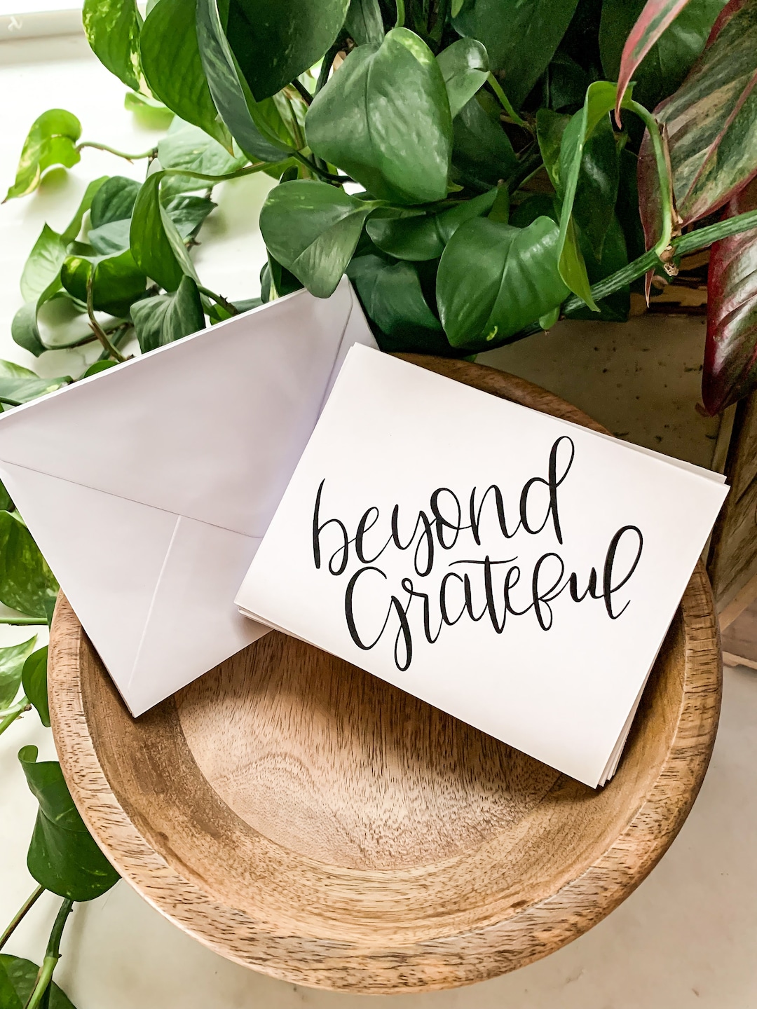 Beyond Grateful Card Thank You Card Pack Cute Thank You Card Thank You ...