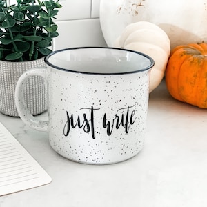 Just Write Mug Writer Gift Writing Coffee Mug Gifts for Writers ...