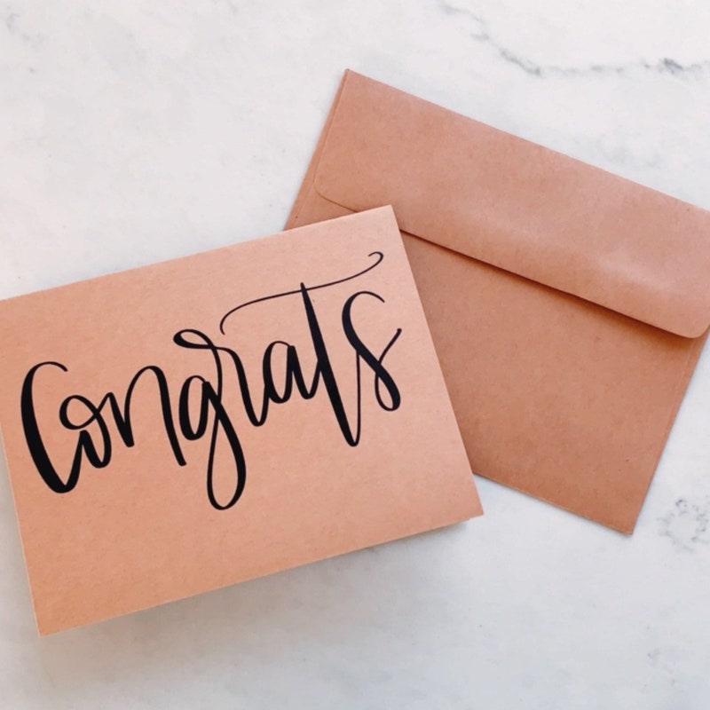 Kraft Paper Cards - Etsy