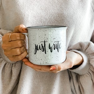 Just Write Mug Writer Gift Writing Coffee Mug Gifts for Writers ...