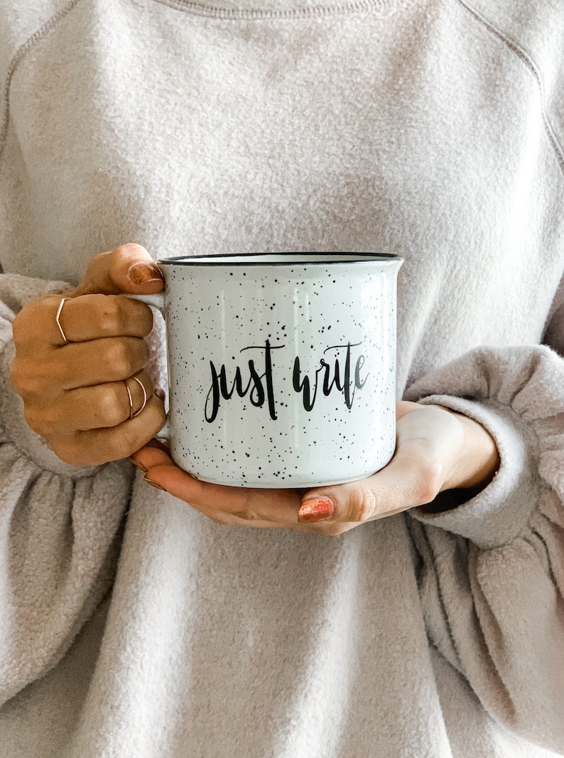 Just Write Mug Writer Gift Writing Coffee Mug Gifts for - Etsy