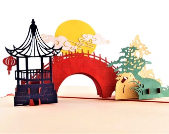 Full moon card | Etsy