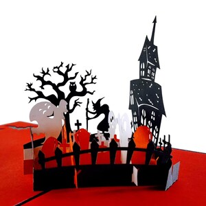 Trick or Treat 3D Pop up Greeting Card Halloween Pumpkin, Friendly ...