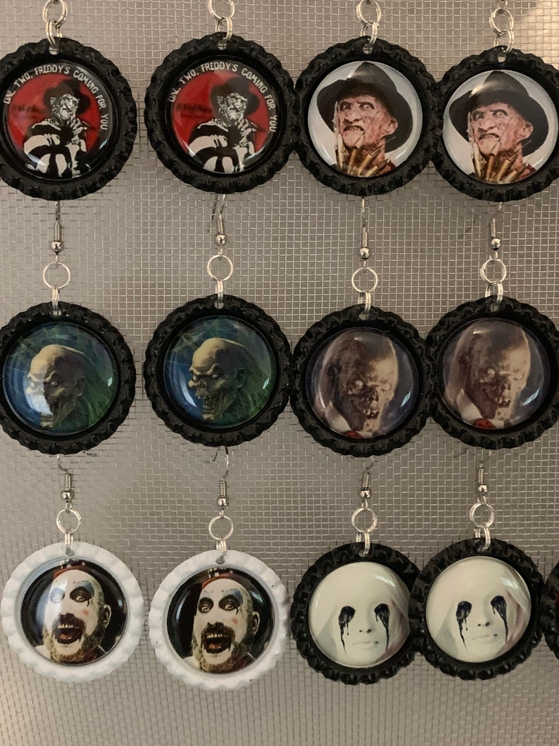 Scary Movie Earrings - Etsy