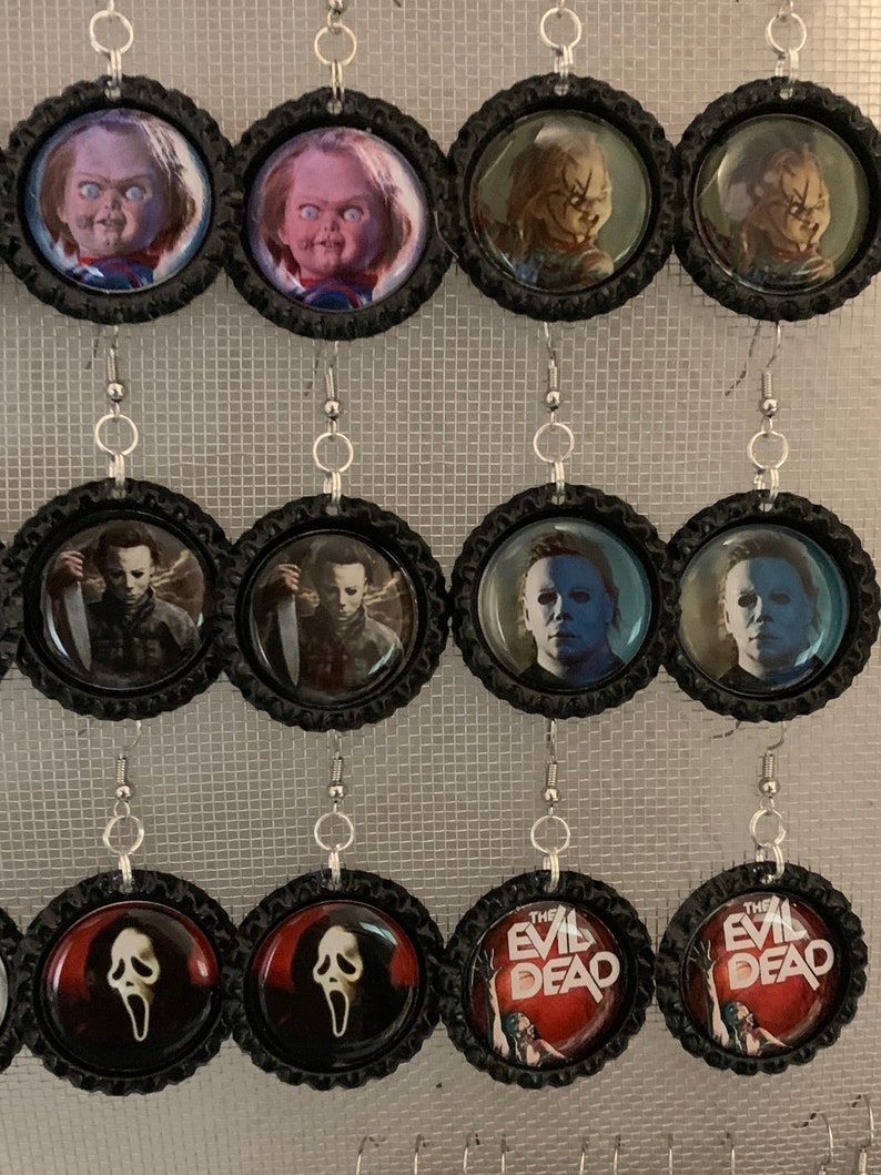 Scary Movie Earrings - Etsy