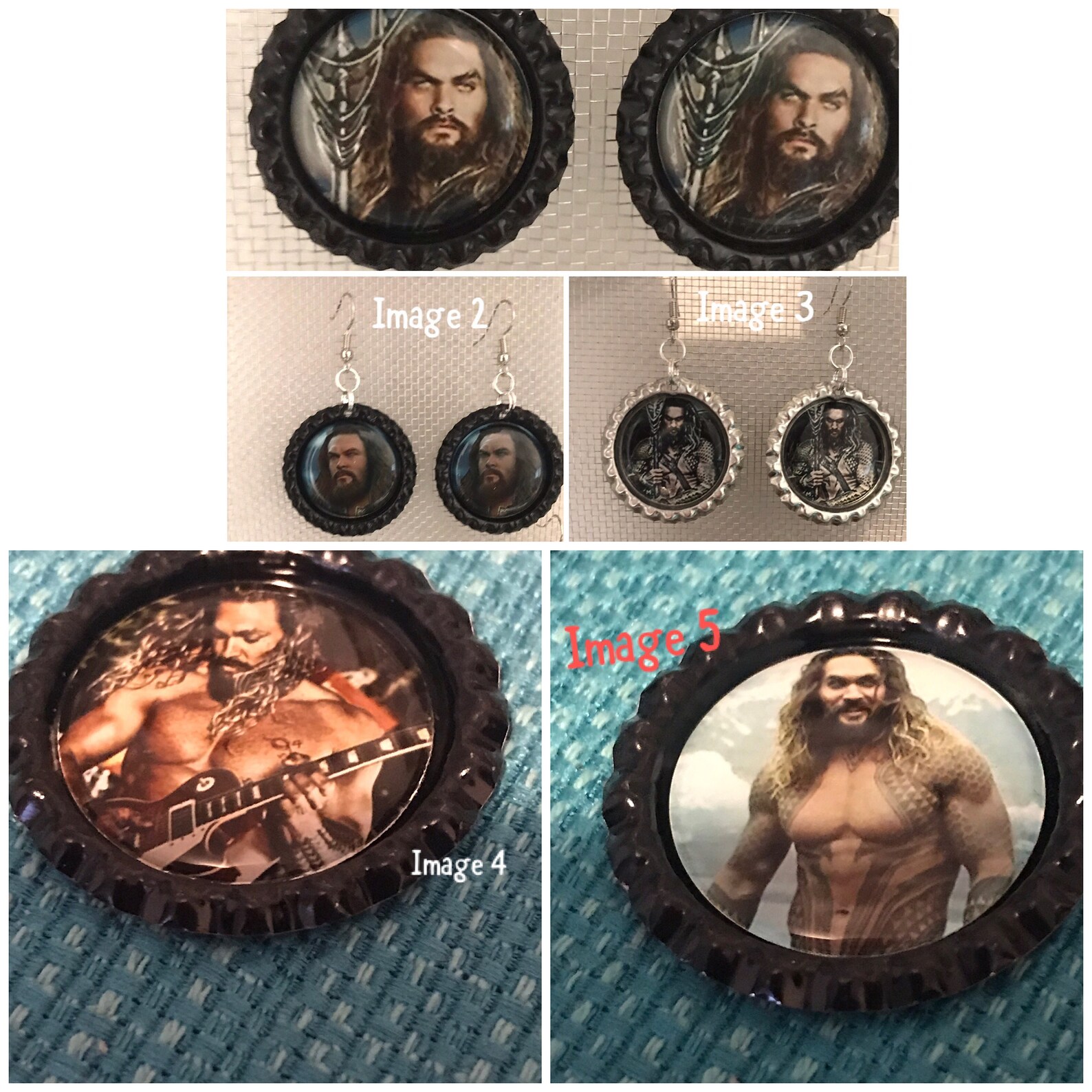 Jason Momoa Earrings - Etsy