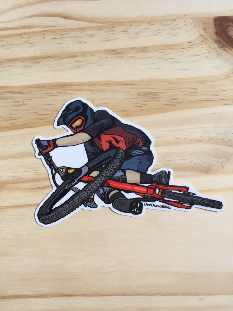 Mountain Bike Sticker-whip - Etsy