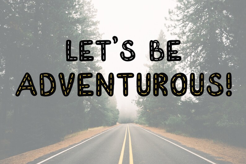 On the Road Opentype-svg Font, OTF, SVG, Font, Font Installation, Font ...