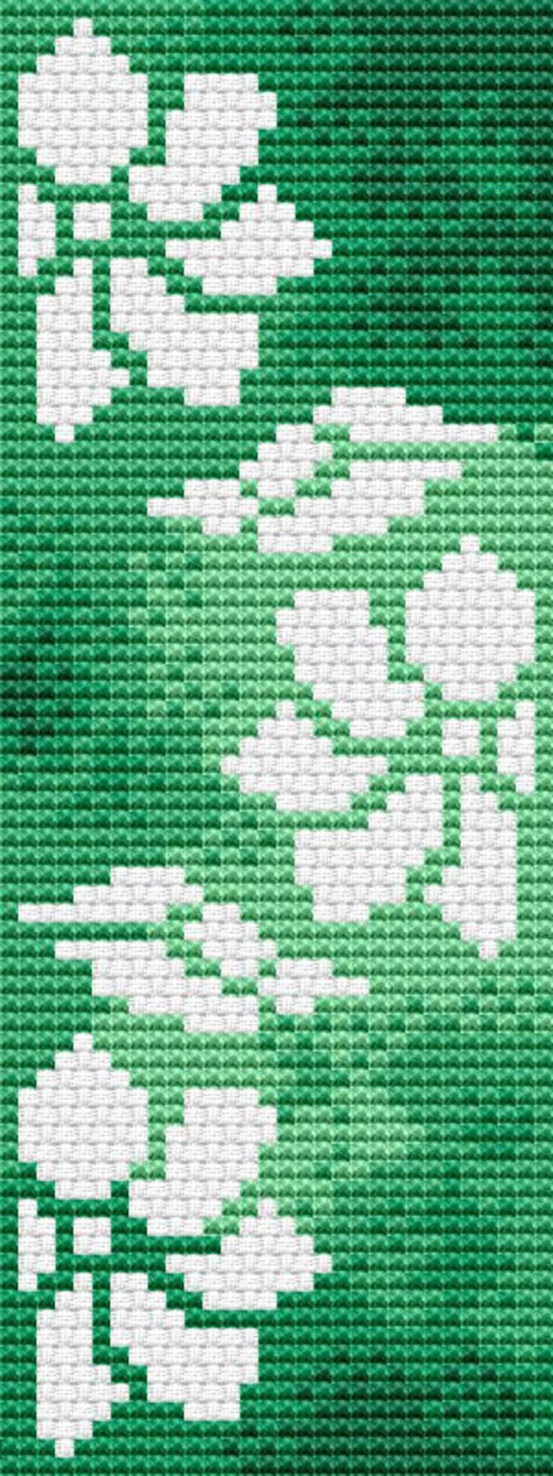 Set of 3 Cross Stitch Bookmark Pattern in Assisi Style - Etsy