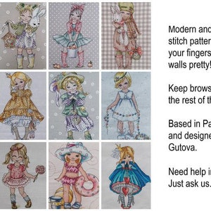 Cross Stitch Pattern the Best Friends With a Cute Boy Wearing Jeans ...