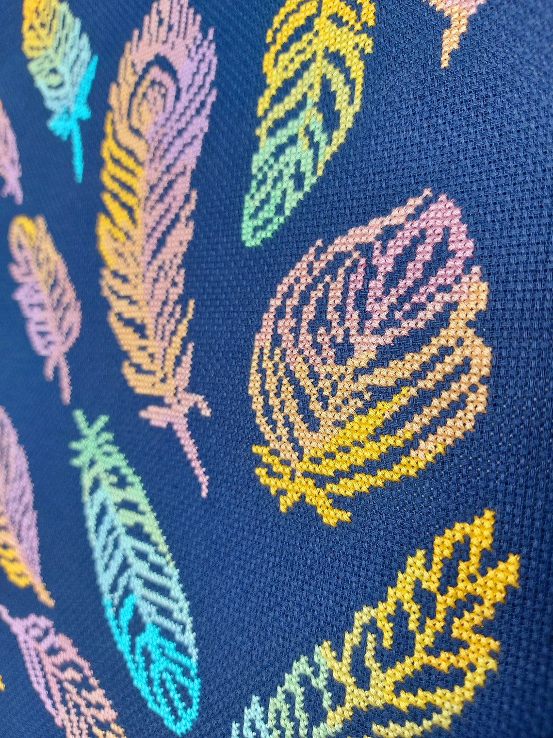 Feathers Cross Stitch Pattern PDF Cross Stitch Pattern - Etsy