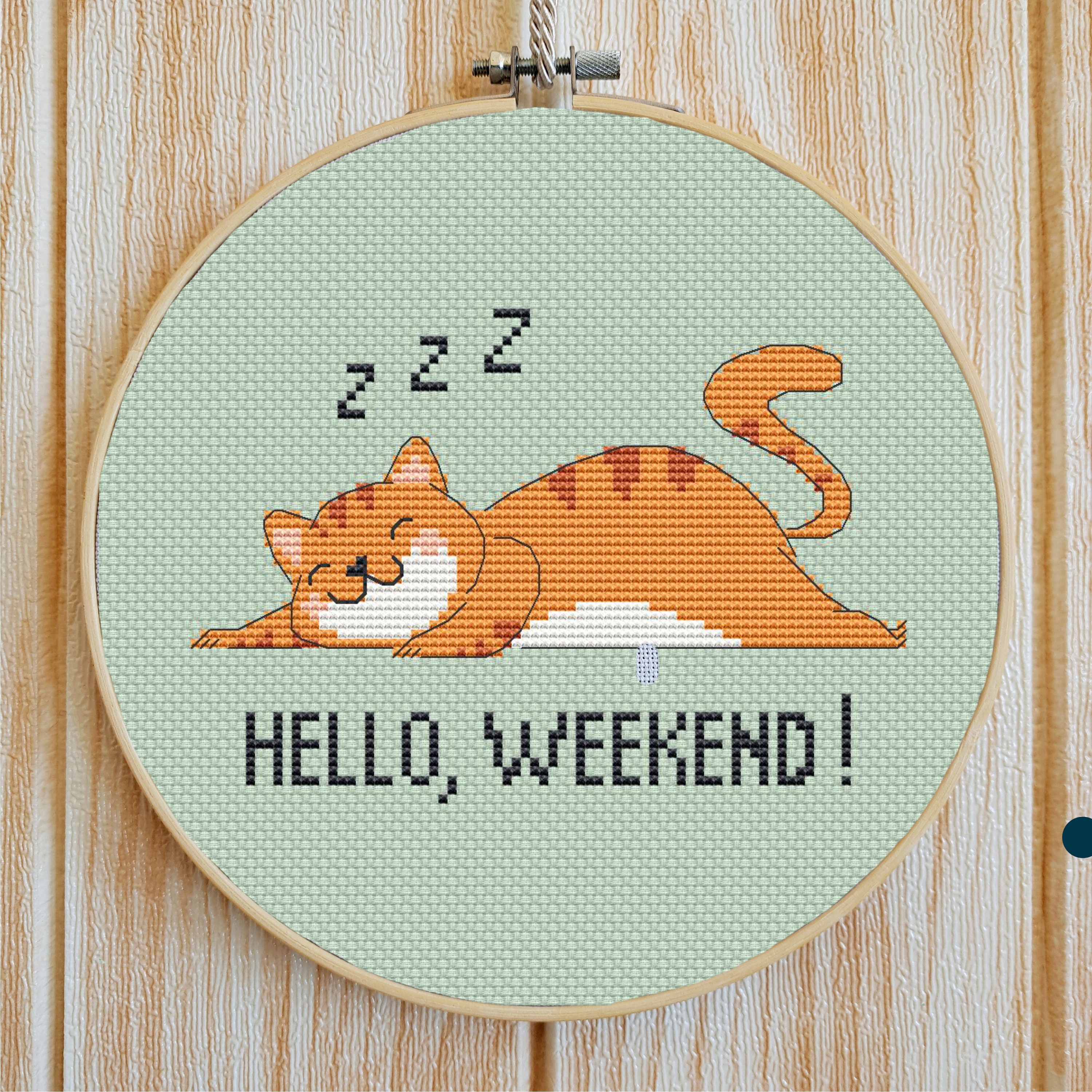 Set of 3 Cross Stitch Patterns - Wisdom of Cats - Cat's Sentiments ...