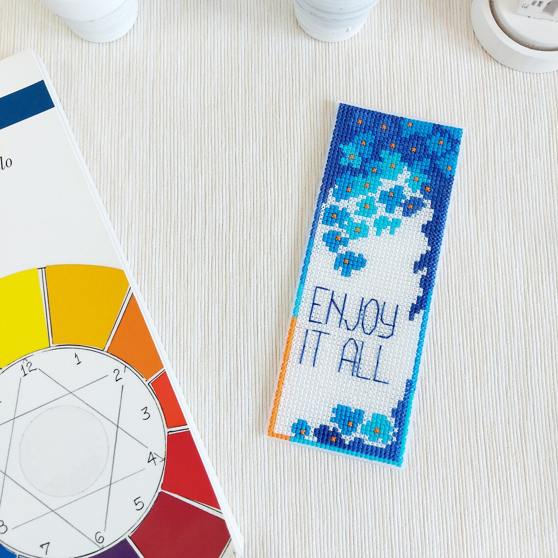 Cross Stitch Pattern Bookmark Set of 4 Charts Back to School - Etsy