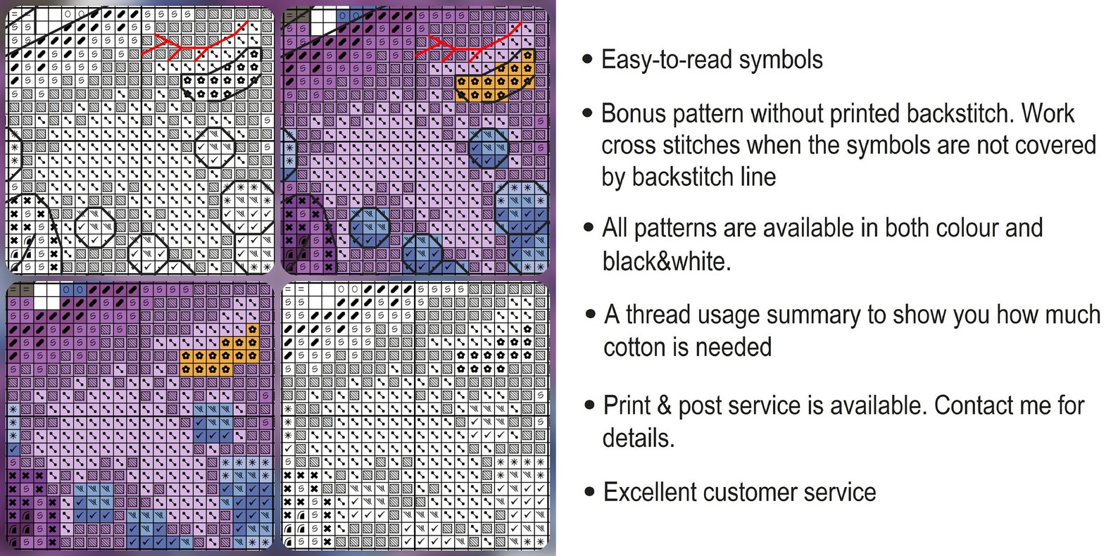 Pamper Time Counted Cross Stitch Pattern. Quirky and Modern - Etsy