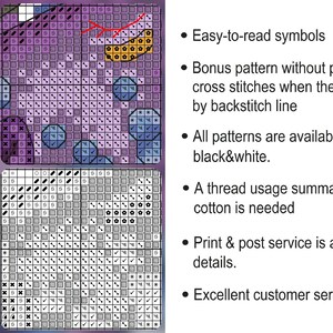 Pamper Time Counted Cross Stitch Pattern. Quirky and Modern Design With ...