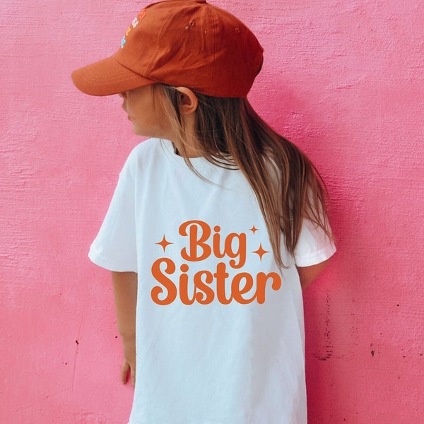 Big Sister Tshirt - Etsy