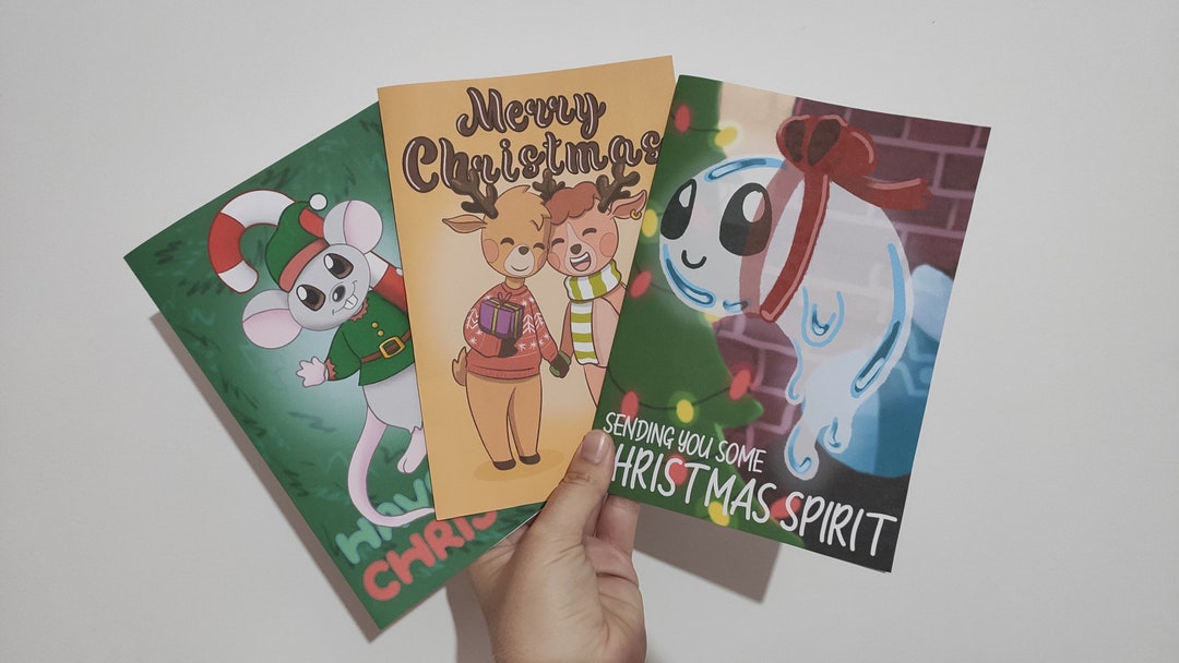 Original Christmas Cards - Funny Puns, Cute Reindeers, Christmas Spirit ...