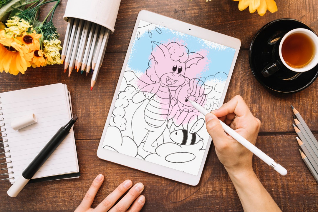 Libro para colorear Milo y sus amigos libro para colorear - Etsy México